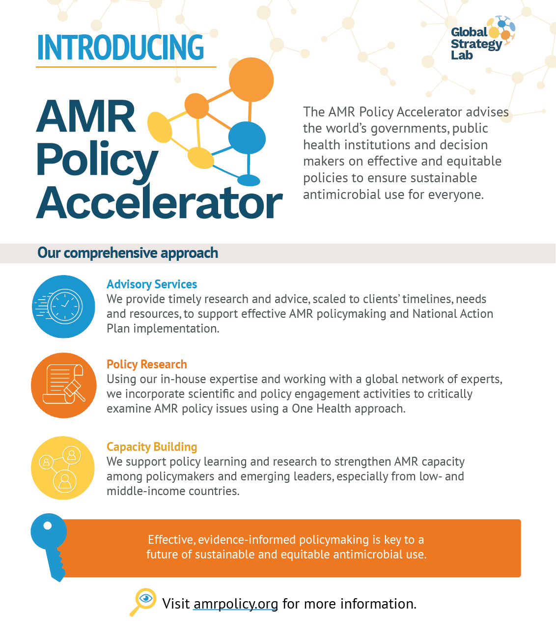 What is the AMR Policy Accelerator? - Global Strategy Lab